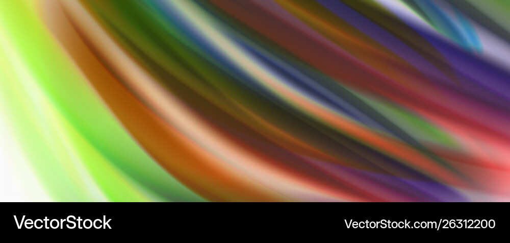 Modern techno fluid color flow on white colorful Vector Image