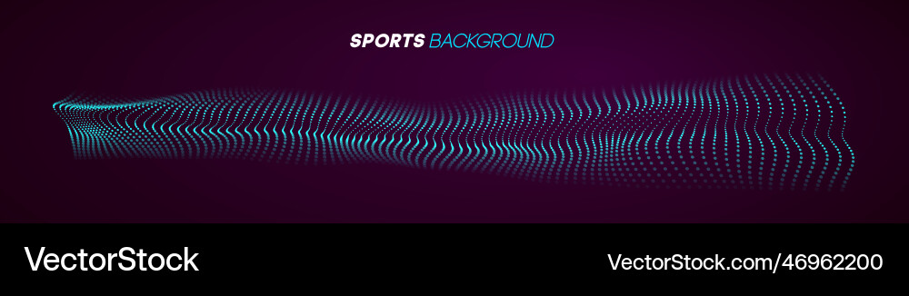 Sports background futuristic dynamic Royalty Free Vector