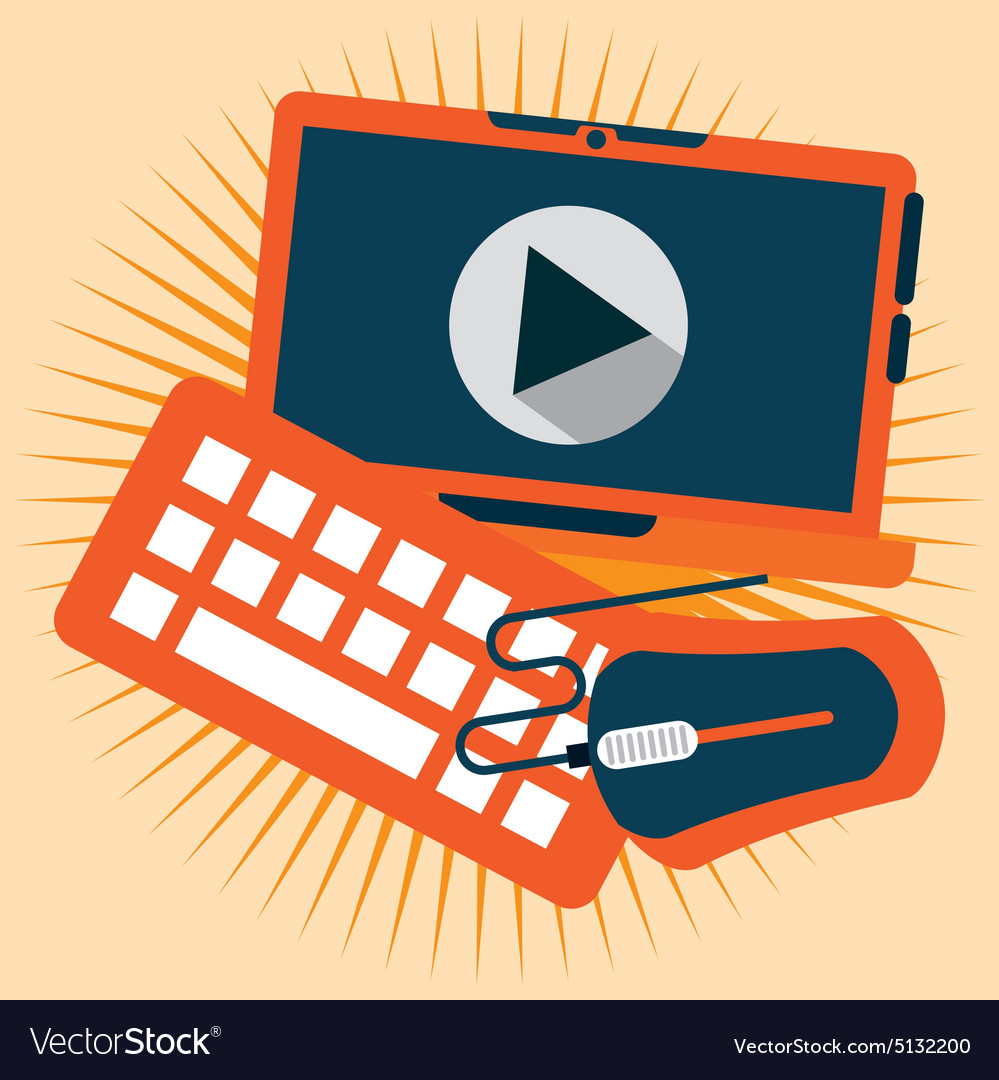 Tech gadgets Royalty Free Vector Image - VectorStock