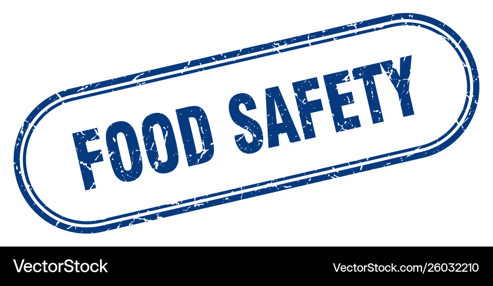 Food safety Royalty Free Vector Image - VectorStock