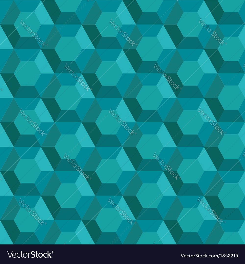 Abstract emerald pattern Royalty Free Vector Image