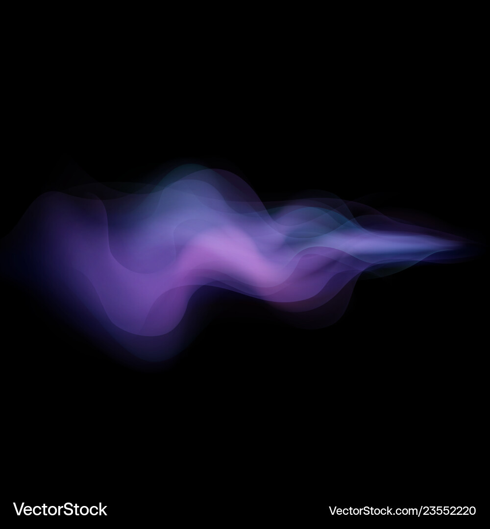 Abstract purple flow smooth color wavy motion Vector Image
