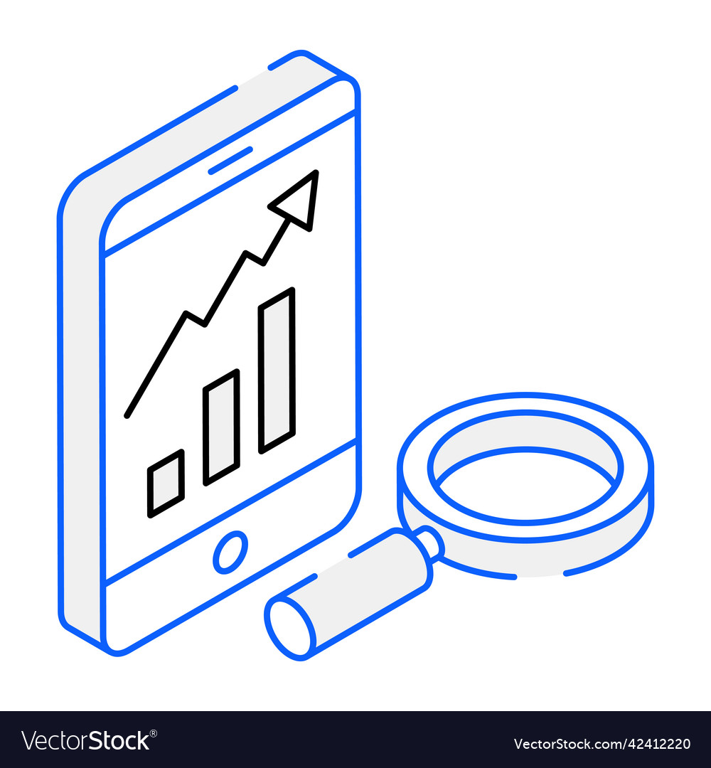 Data analysis Royalty Free Vector Image - VectorStock