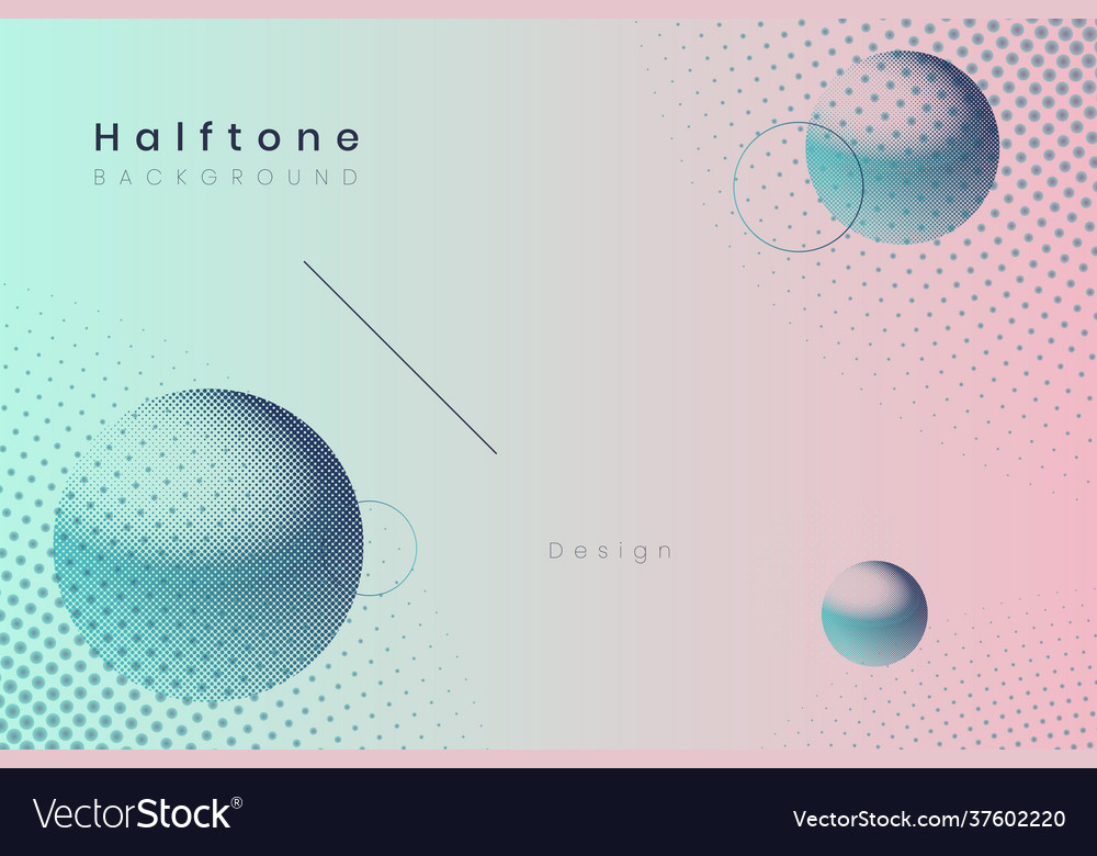 Halftone gradient background Royalty Free Vector Image