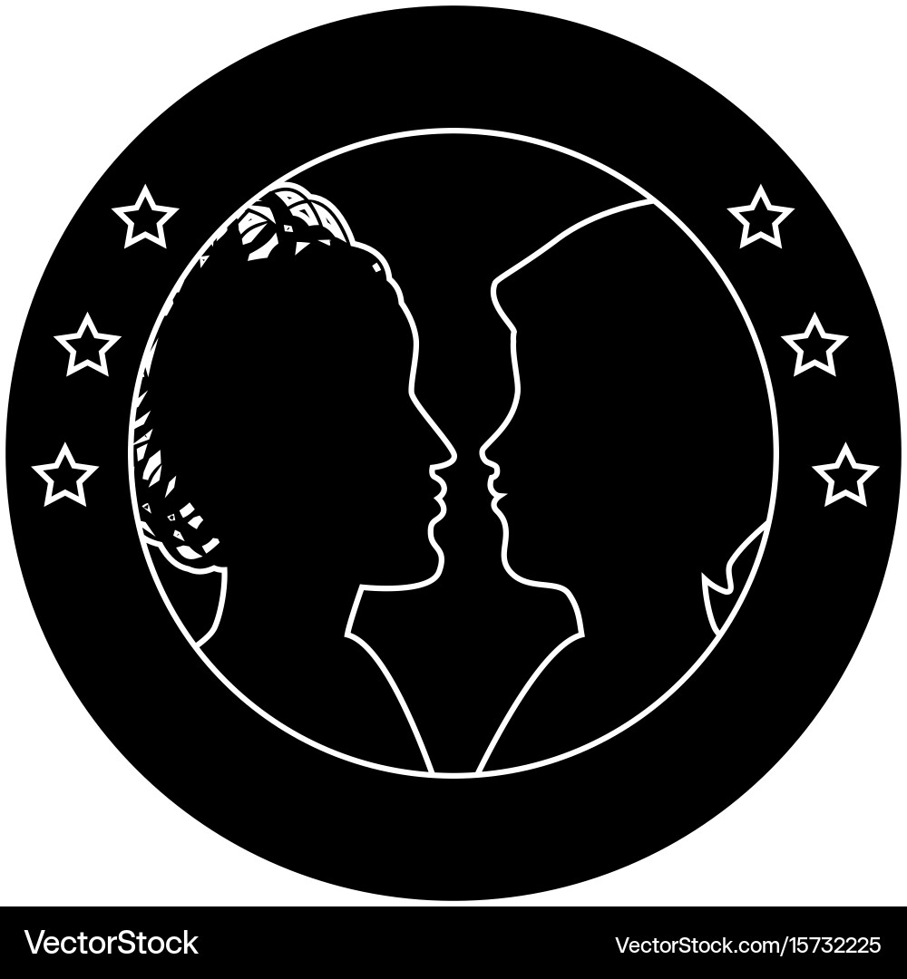 Afro diversity symbol Royalty Free Vector Image