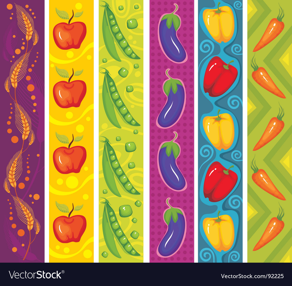 Vegetable set Royalty Free Vector Image - VectorStock
