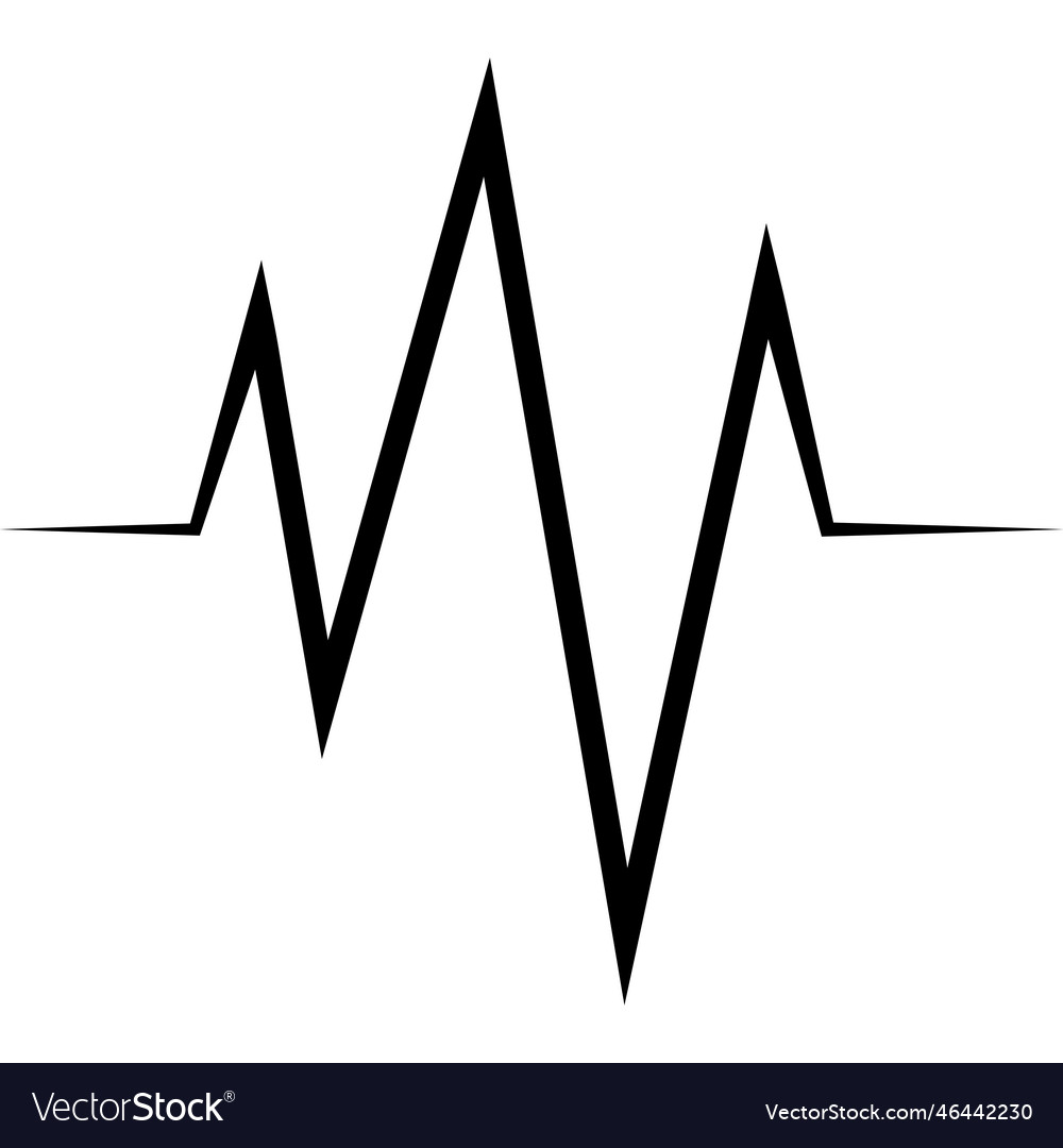 Png Electrocardiogram Wave Sound Heart Beat Logo Vector Image