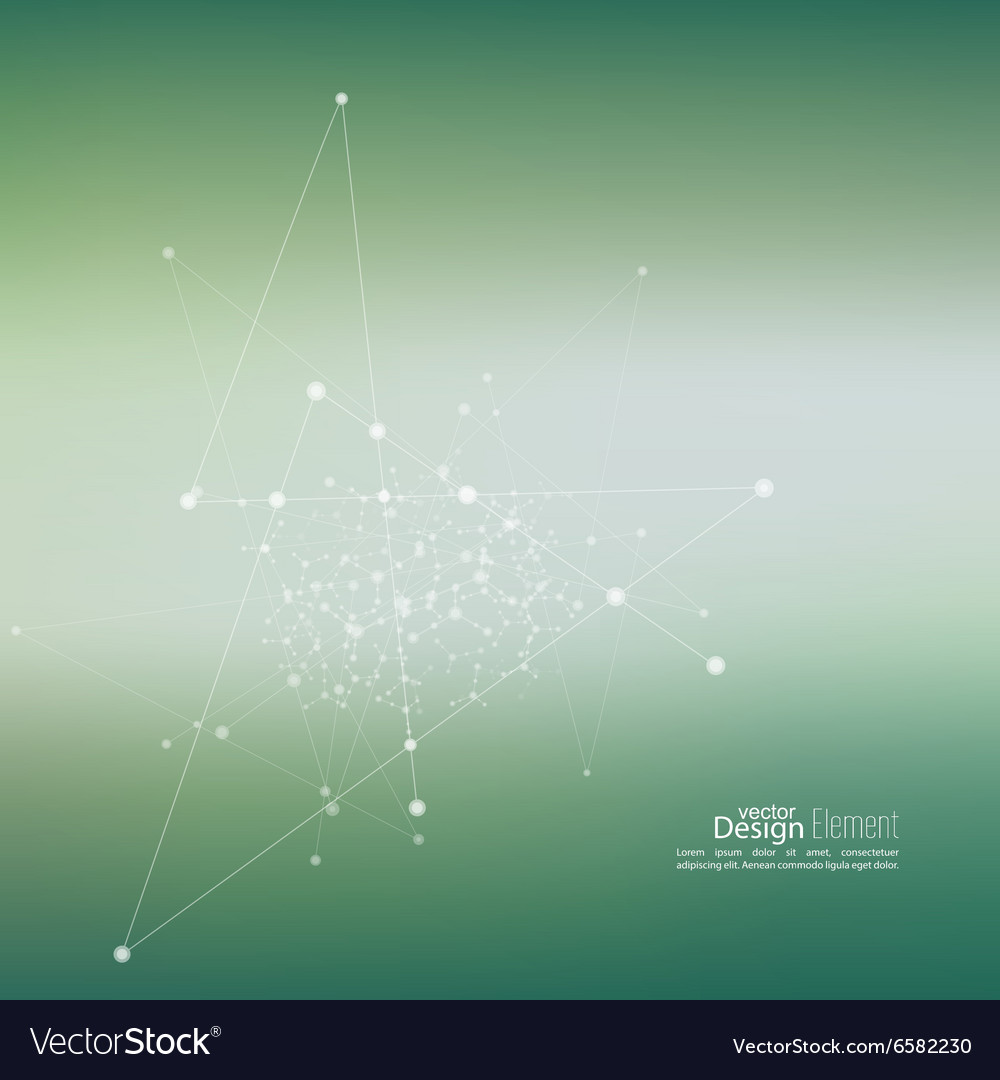 Virtual abstract background Royalty Free Vector Image