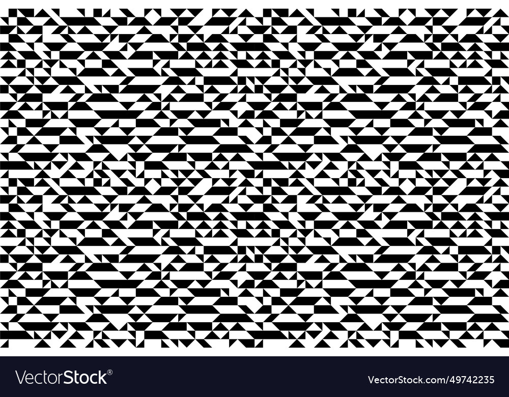 Chaotic Abstract Mosaic Seamless Background Vector Image