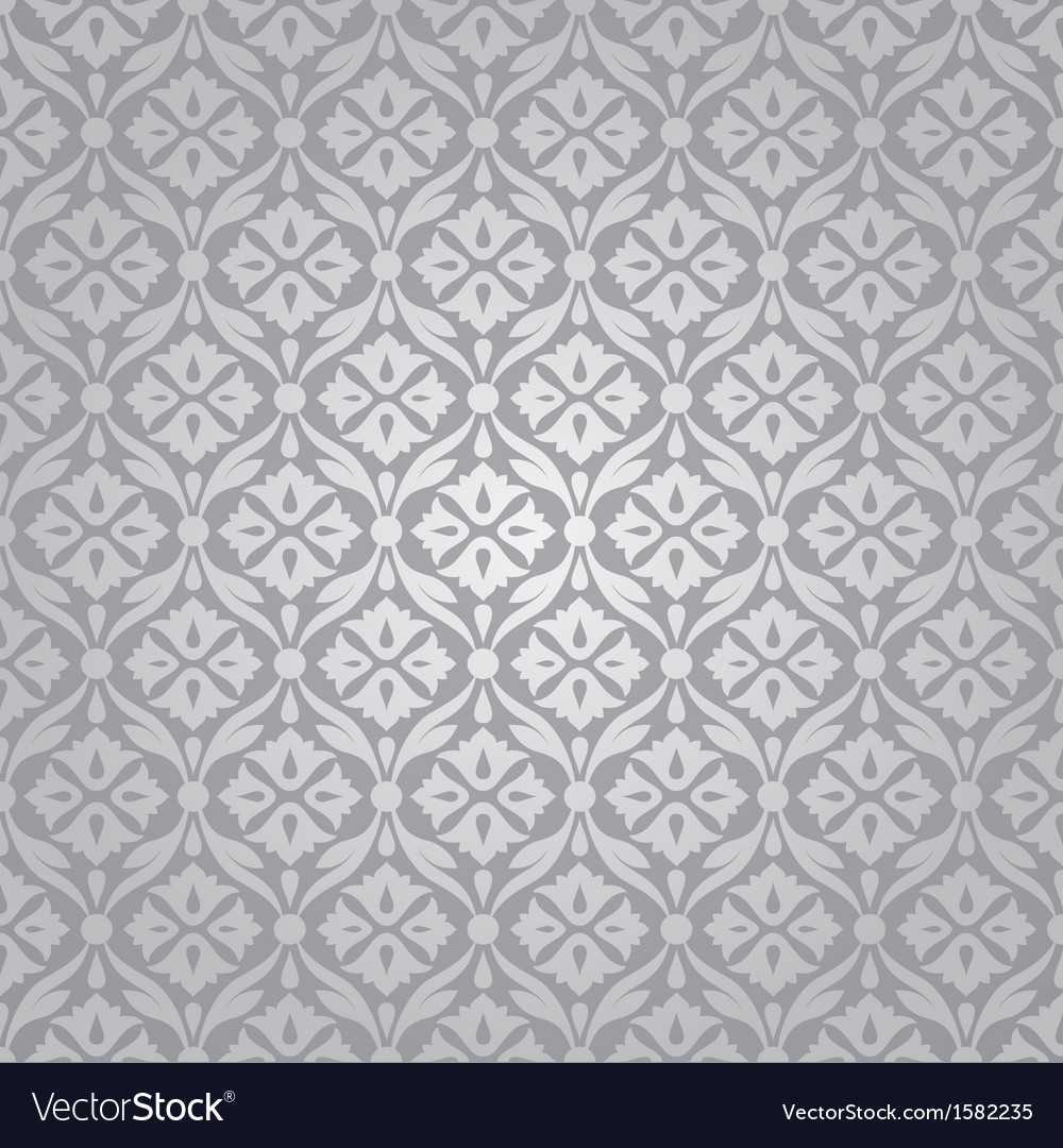 Seamless wallpaper pattern Royalty Free Vector Image