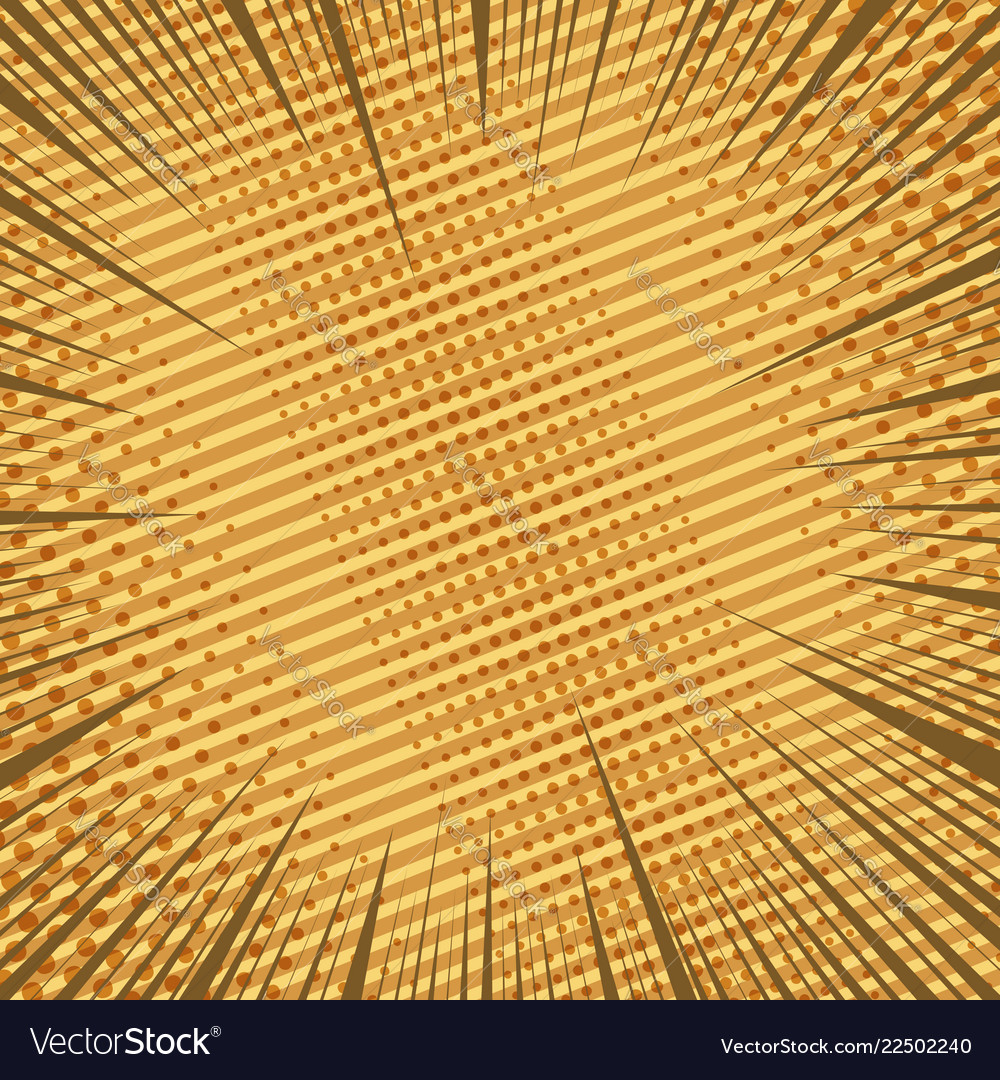 Comic page dynamic brown background Royalty Free Vector