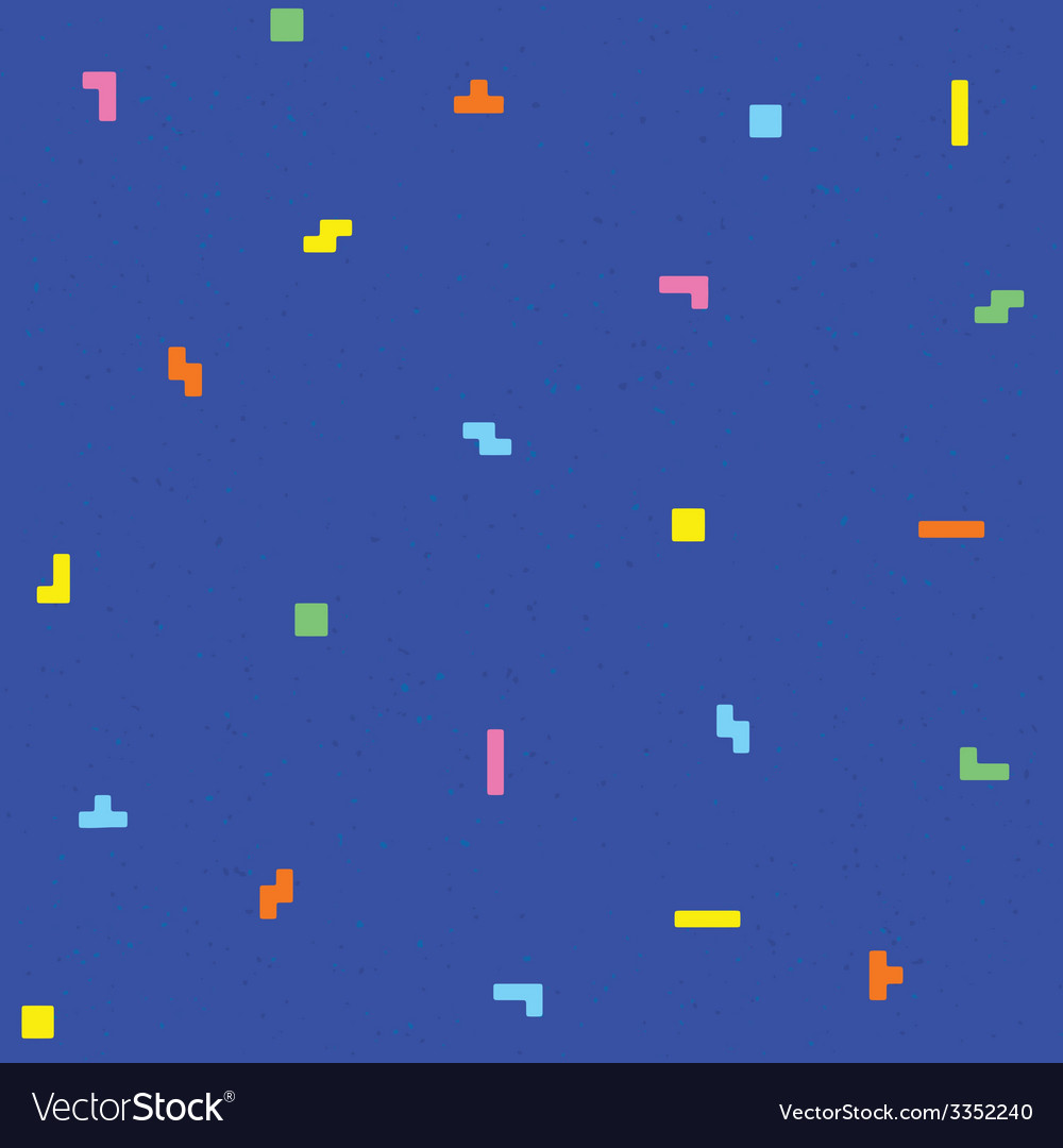 Geometric bricks seamless pattern Royalty Free Vector Image