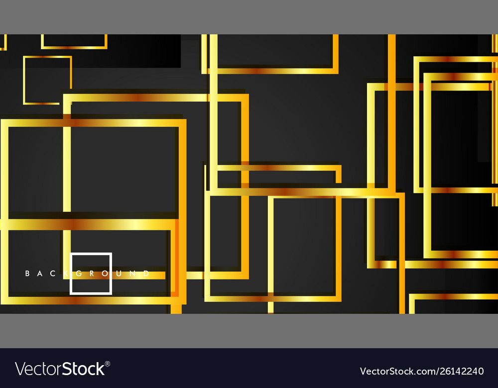 Modern abstract squares backgrounds with a black Vector Image