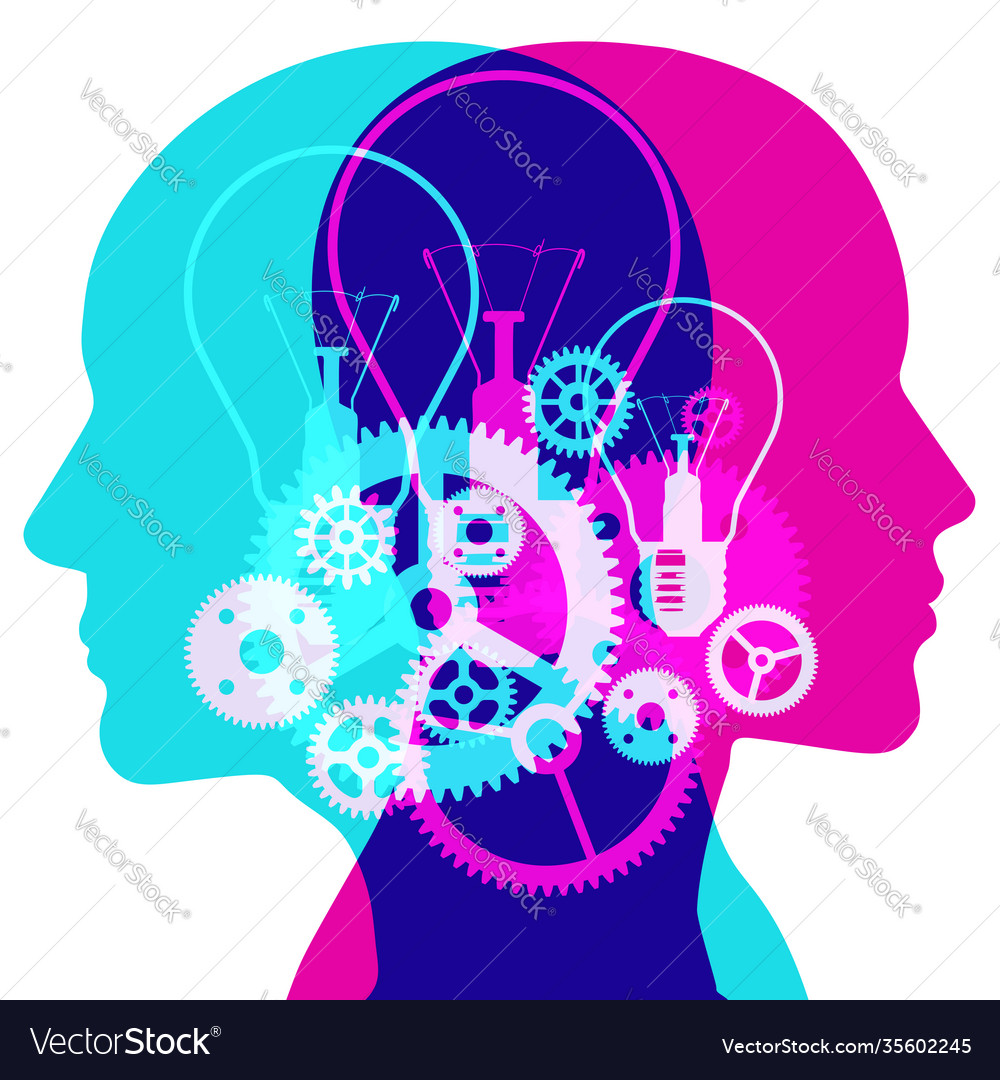 Mind creativity Royalty Free Vector Image - VectorStock