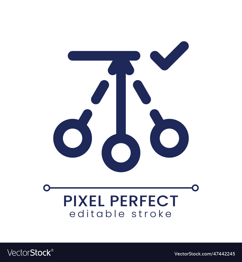 Pendulum movement applying pixel perfect linear Vector Image Pendulum movement applying pixel perfect linear Vector Image