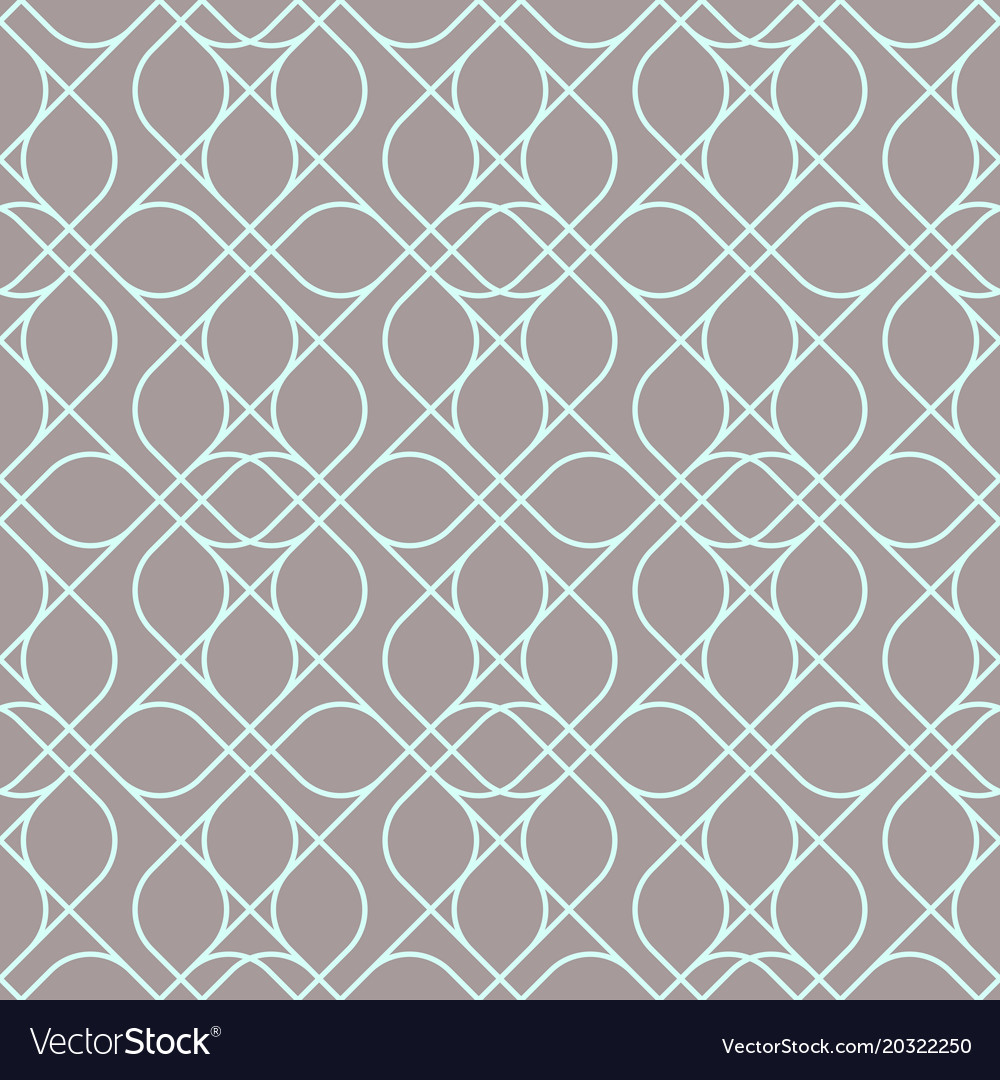 Geometric seamless pattern background with line Vector Image