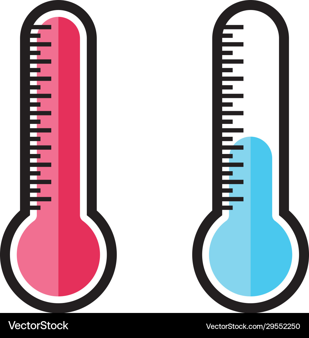 Thermometer icon Royalty Free Vector Image - VectorStock