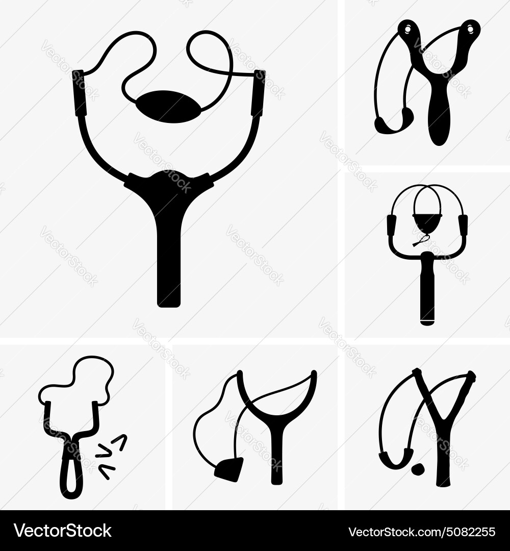 Slingshot Royalty Free Vector Image - VectorStock