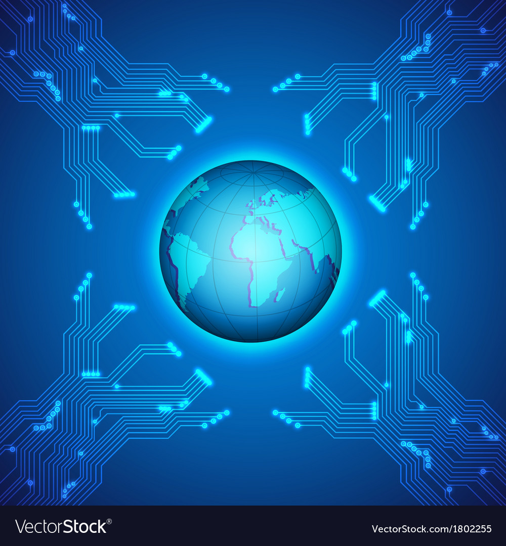 Technology background Royalty Free Vector Image