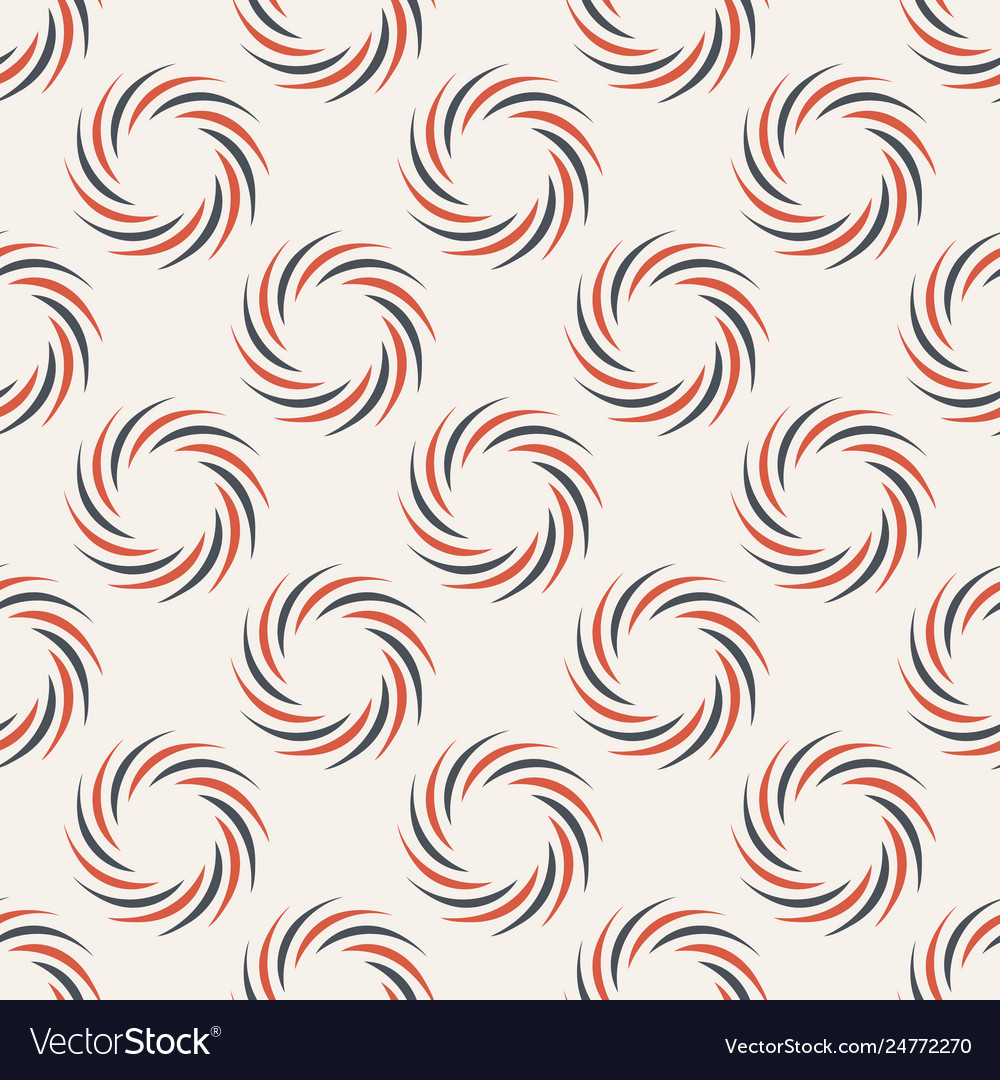 Abstract geometric round shapes color pattern Vector Image