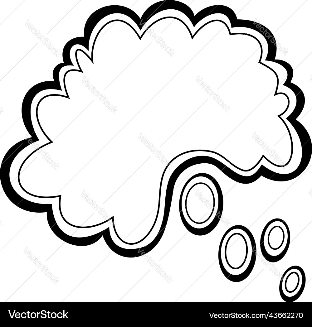 Moving cloud isolated burst of bomb Royalty Free Vector