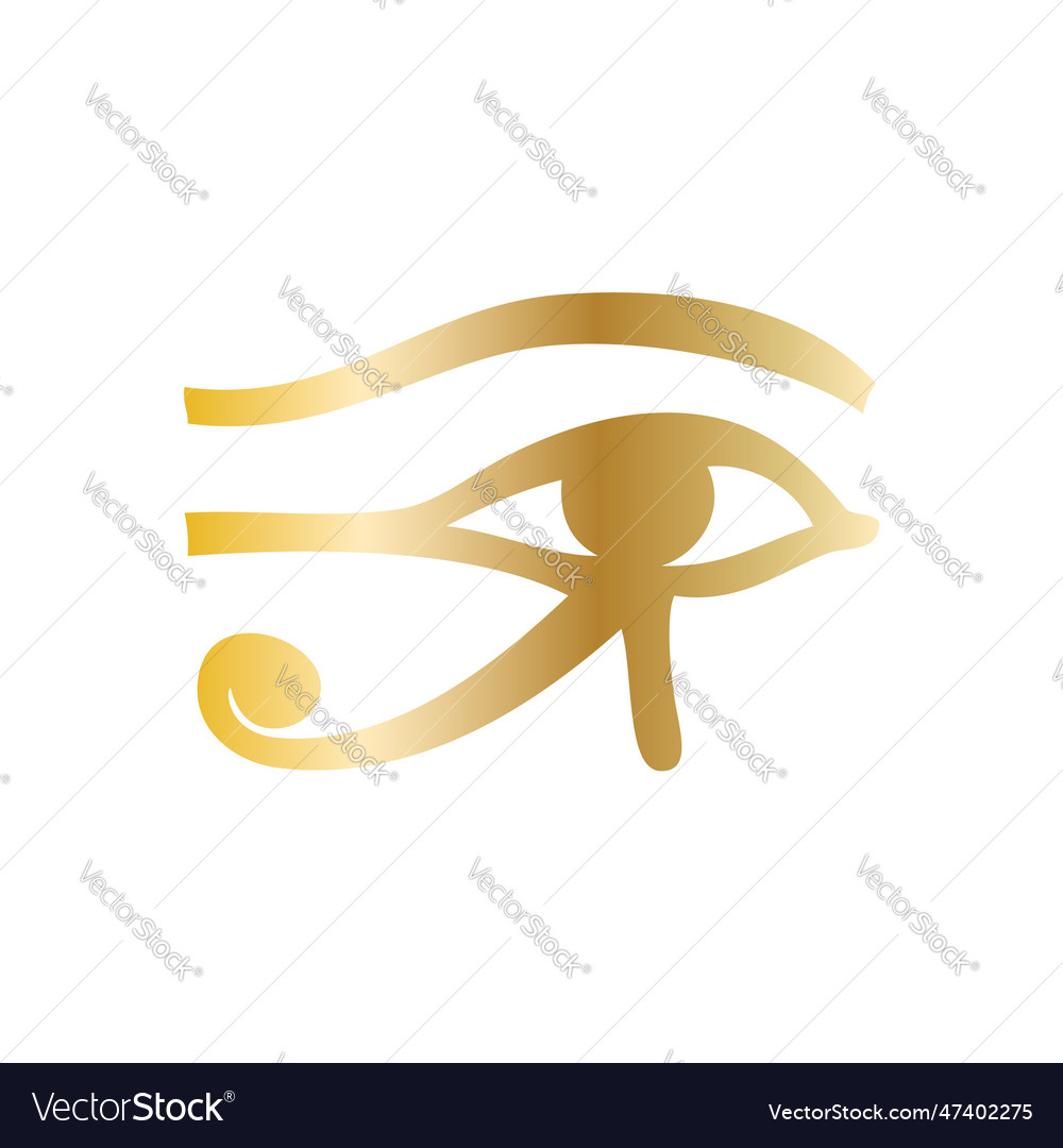 Egyptian eye icon Royalty Free Vector Image - VectorStock Egyptian eye icon Royalty Free Vector Image - VectorStock