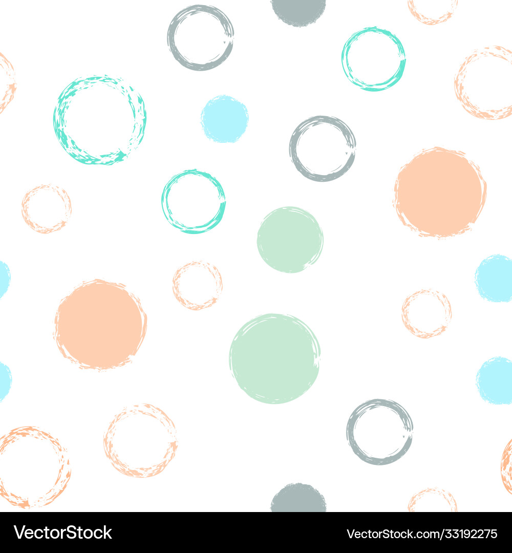 Polka dot pastel Royalty Free Vector Image - VectorStock
