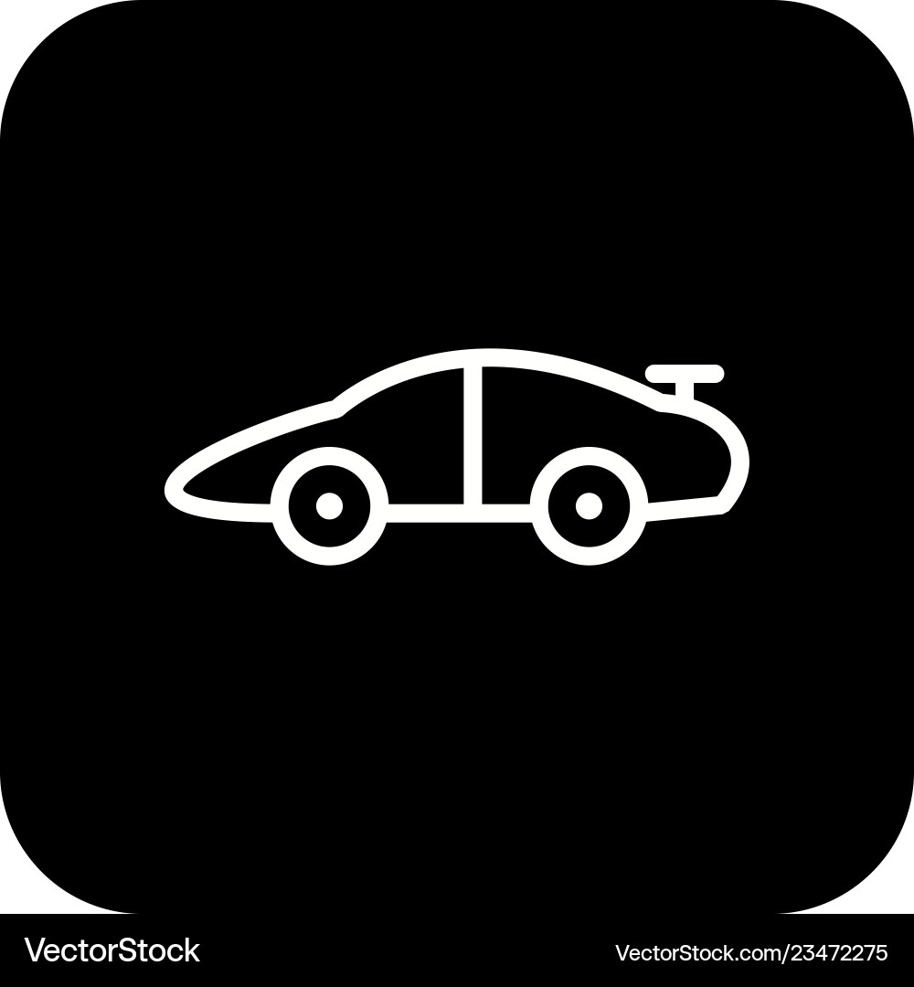 Sports car icon Royalty Free Vector Image - VectorStock