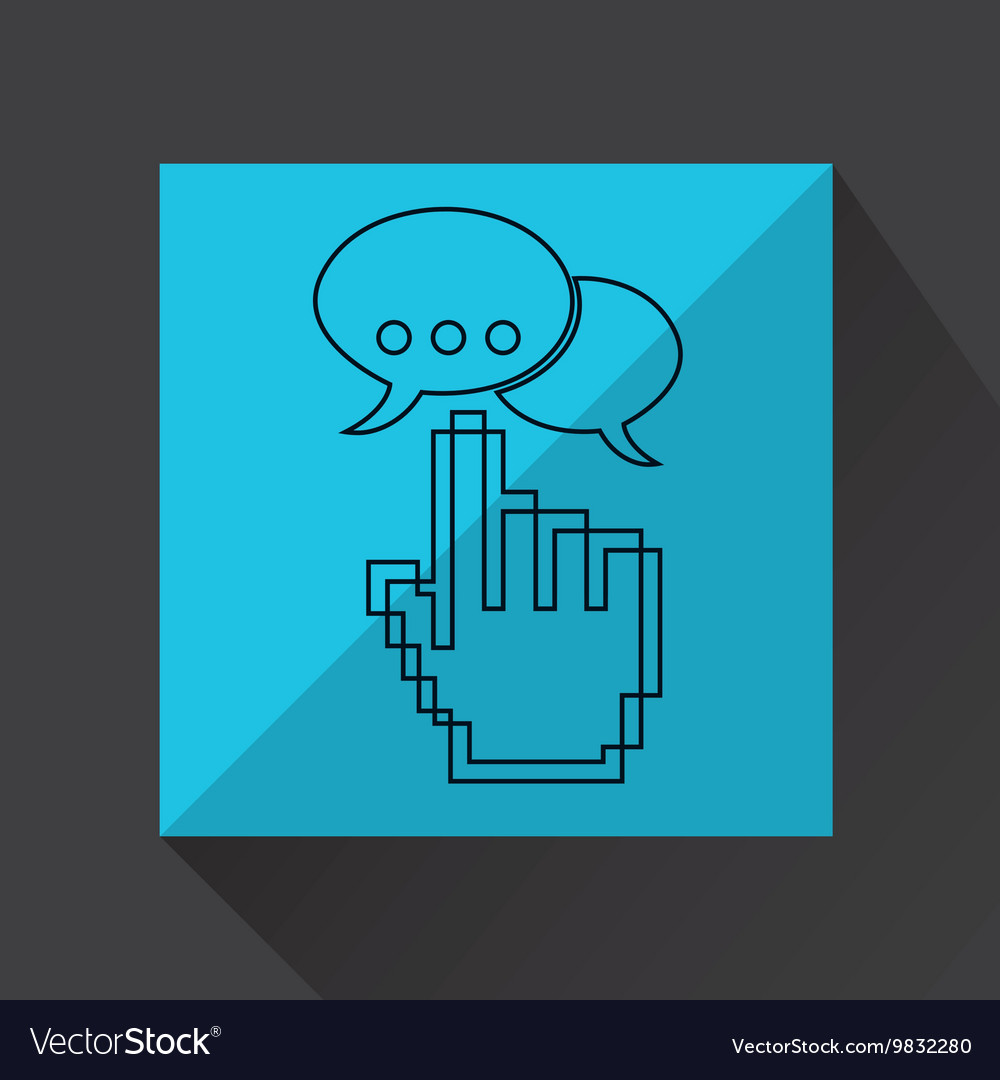 Maus Cursor-Symbol Lizenzfreies Vektorbild - VectorStock