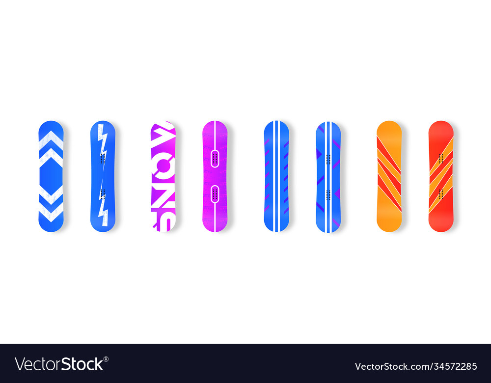 Winter sport snowboard Royalty Free Vector Image