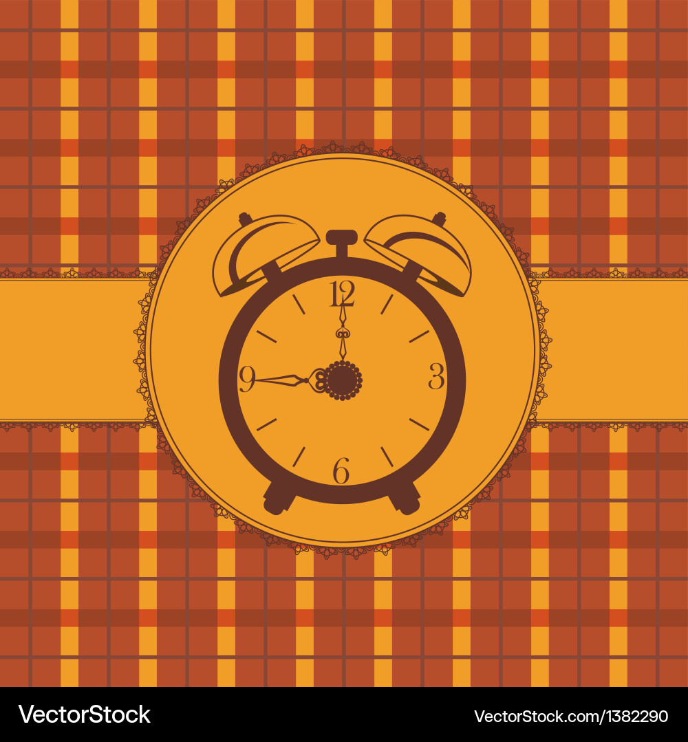 Alarm clock Royalty Free Vector Image - VectorStock