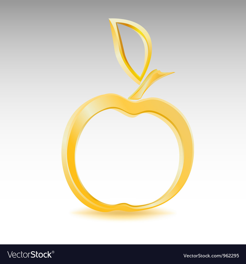Apple Royalty Free Vector Image - VectorStock