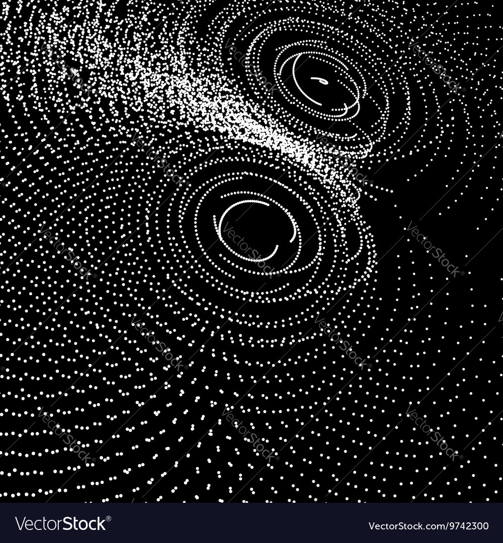 Dynamic background technology grid Royalty Free Vector Image