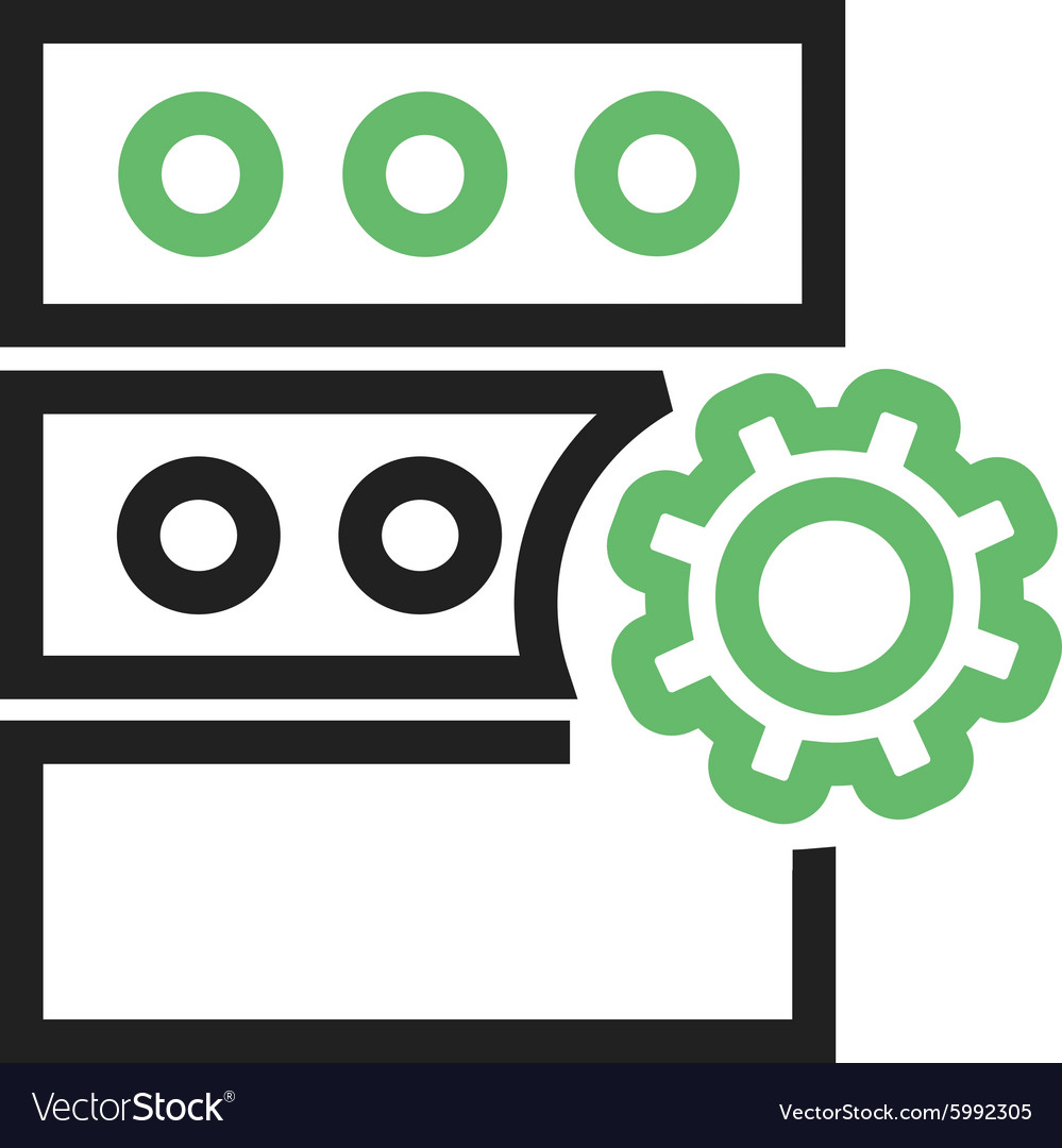 Manage data Royalty Free Vector Image - VectorStock