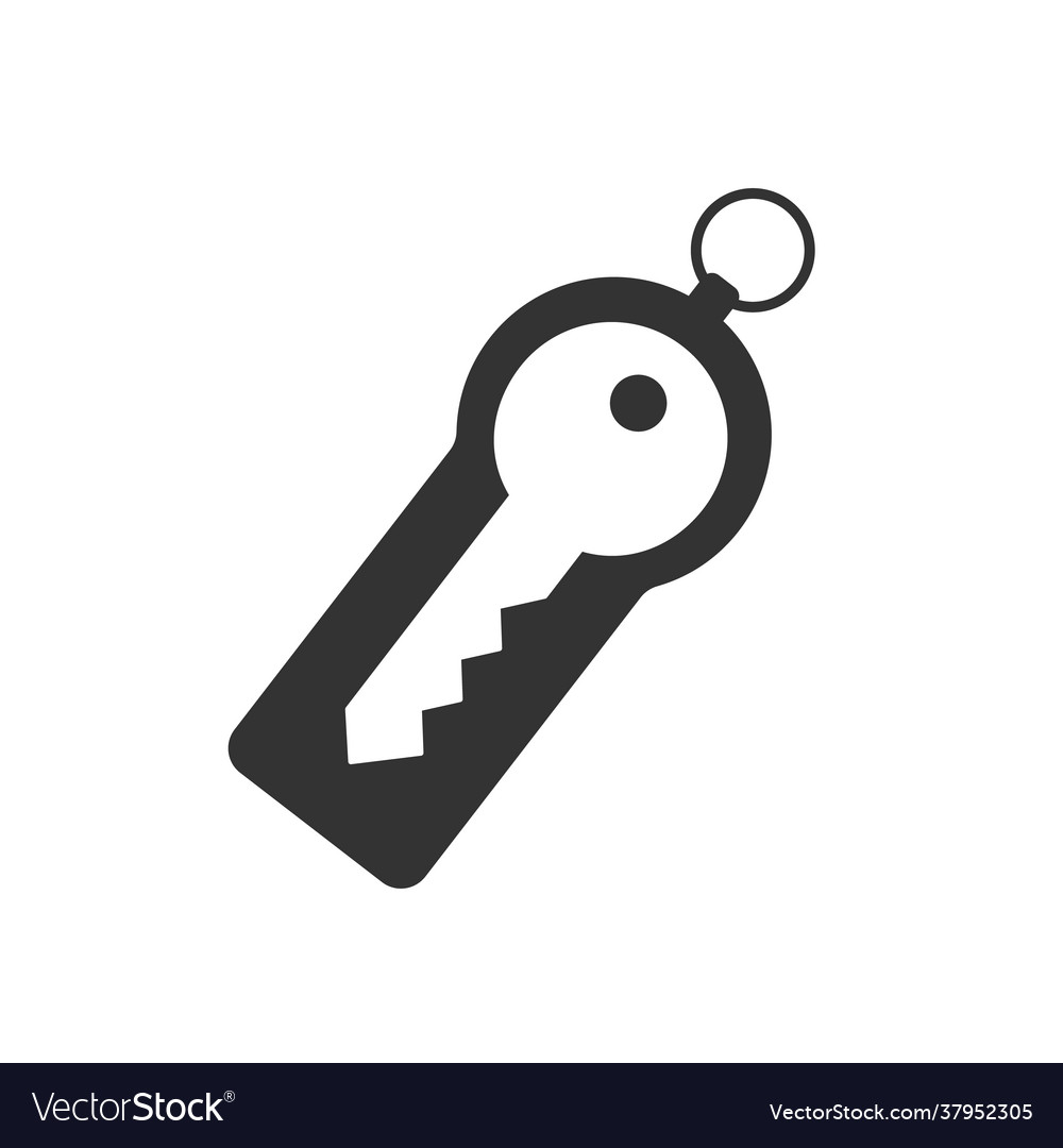 Security token line icon on white background key Vector Image Security token line icon on white background key Vector Image