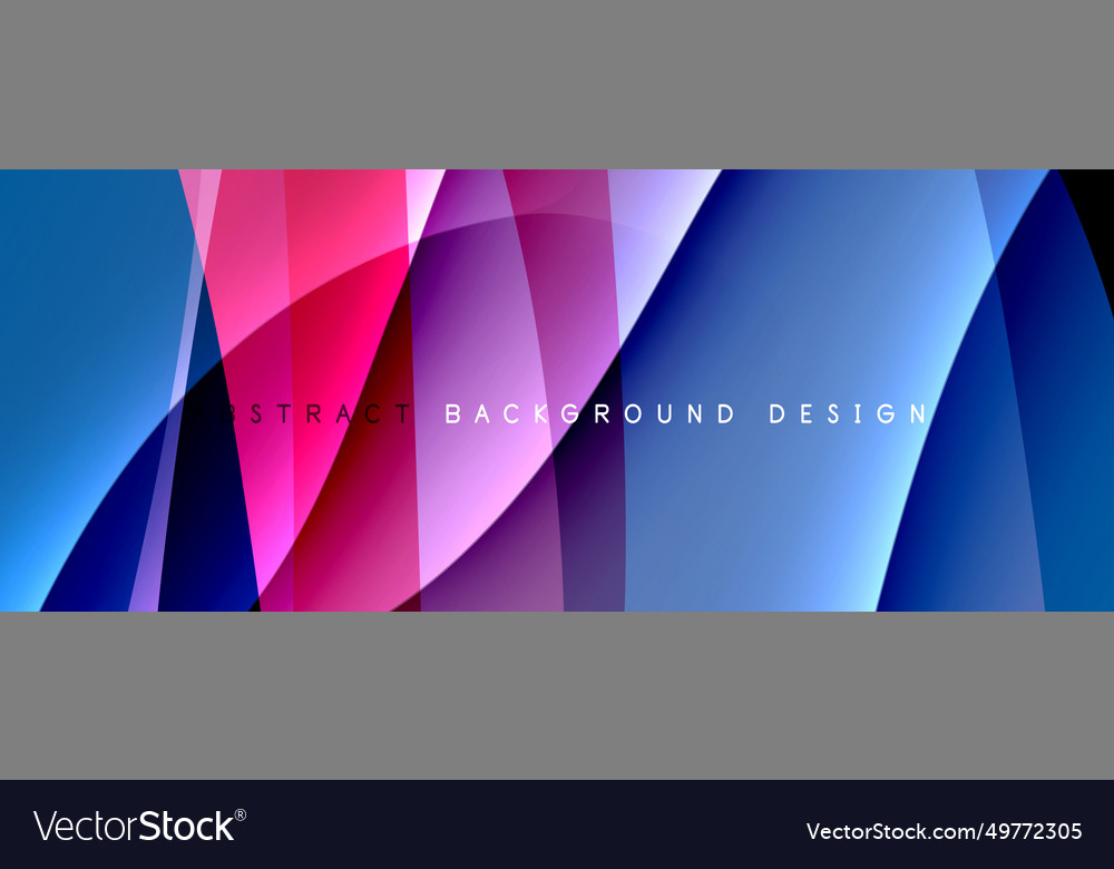 Simple fluid color gradient abstract background Vector Image