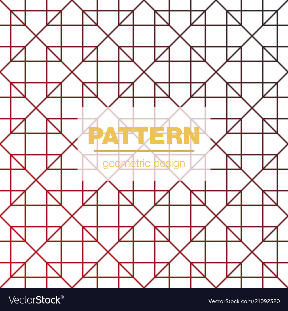 Seamless linear pattern with thin poly lines Vector Image