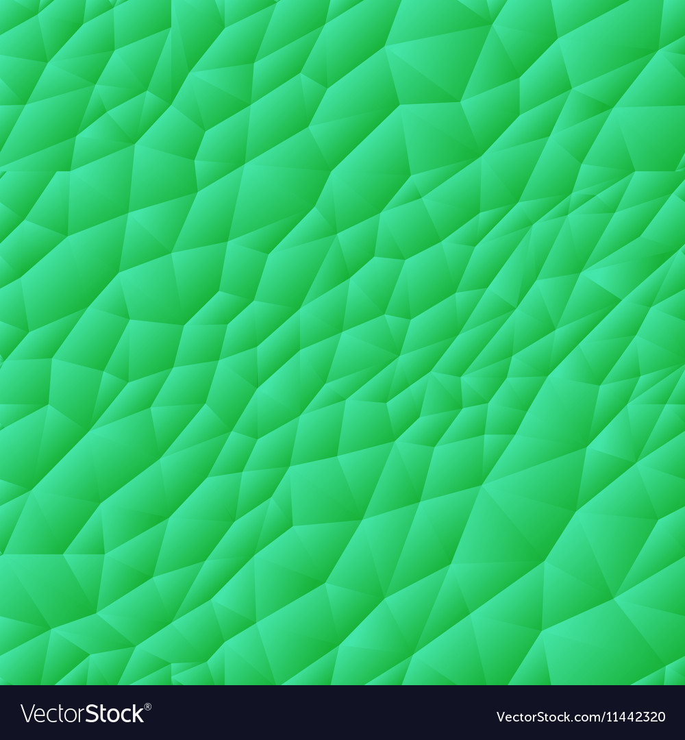Seamless triangle pattern green Royalty Free Vector Image