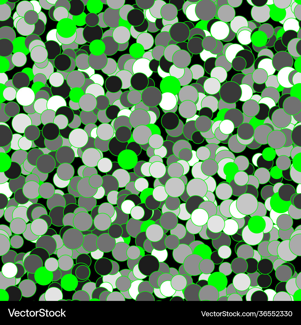 Abstract seamless pattern randomly arranged Vector Image