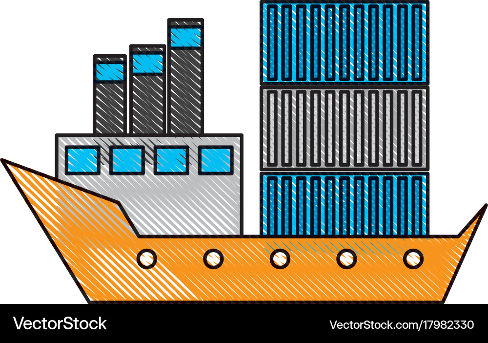 Sea transportation logistic freight shipping cargo