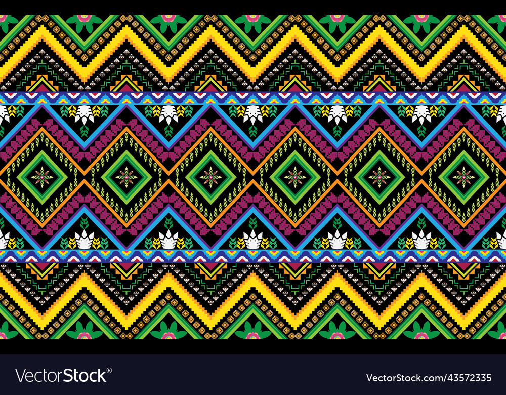Seamless textures with ethnic patterns navajo Vector Image