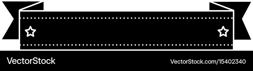 Isolated ribbon cartoon Royalty Free Vector Image