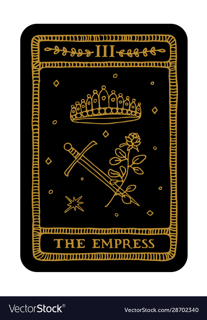 Tarot card major arcana Royalty Free Vector Image