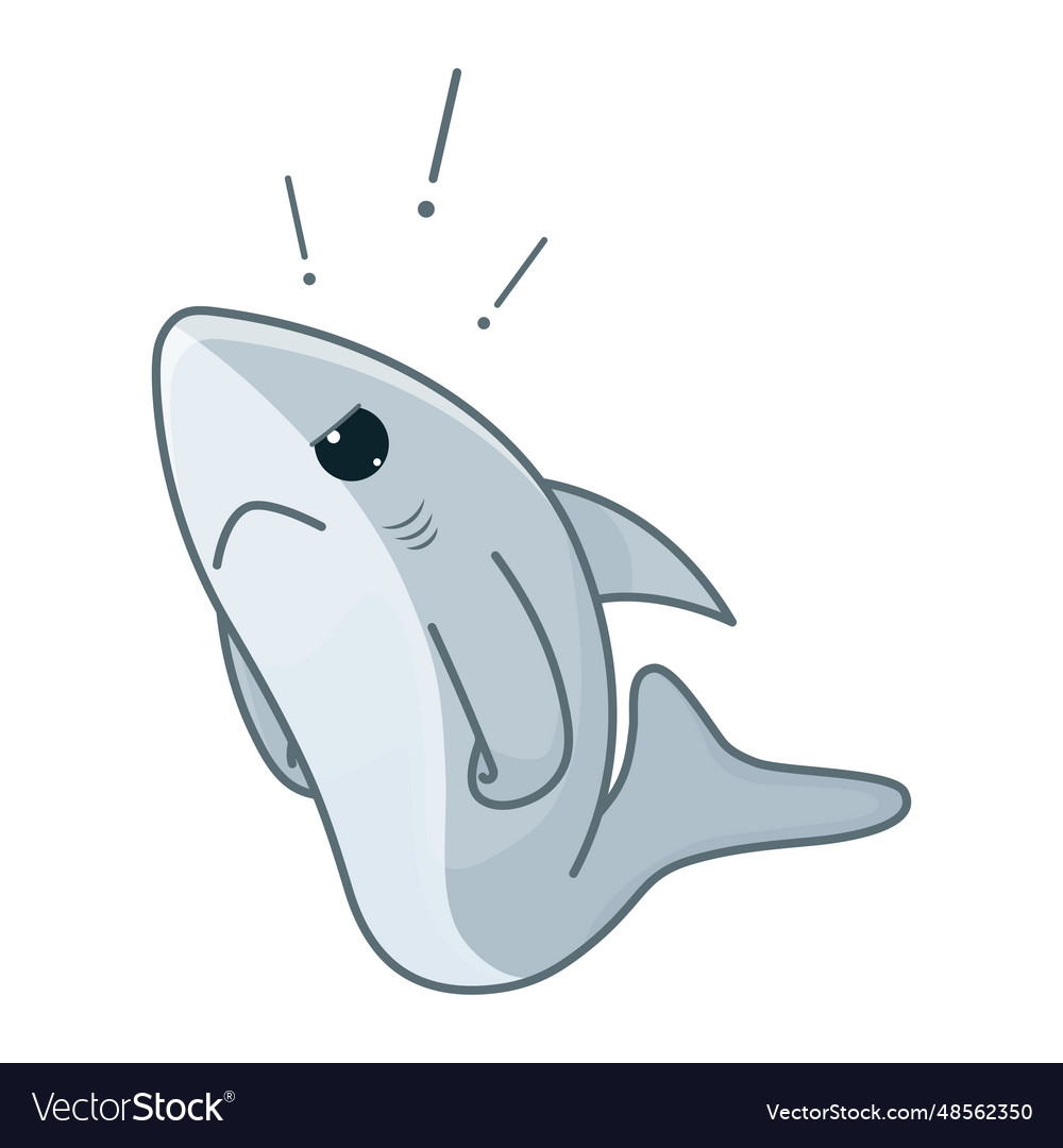 Grey Shark Fin Clip Art