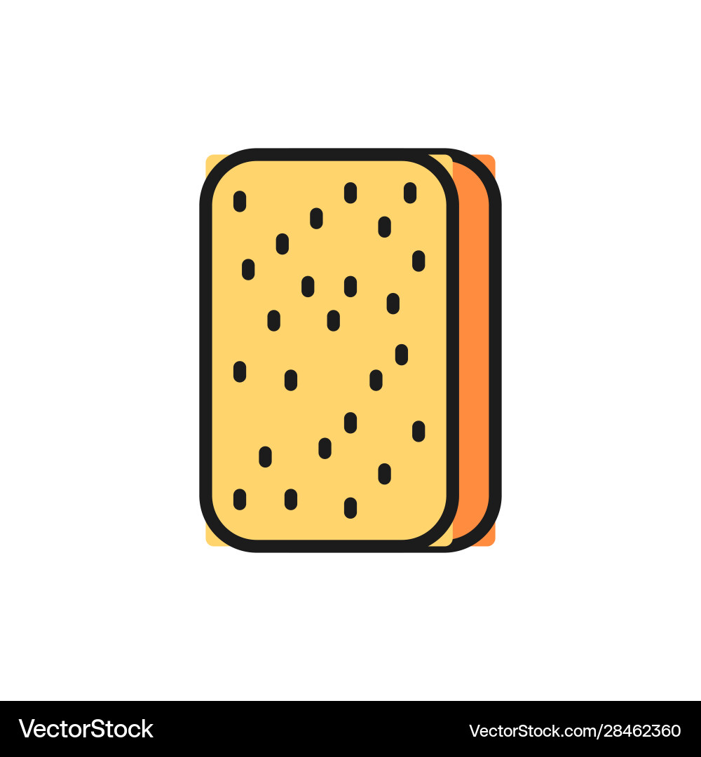 Cleaning sponge washing sponge professional Vector Image