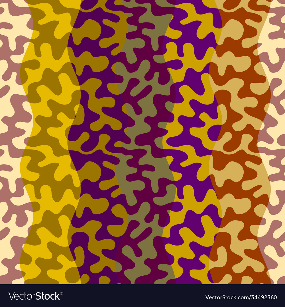 Geometric abstract pattern in patchwork style Vector Image