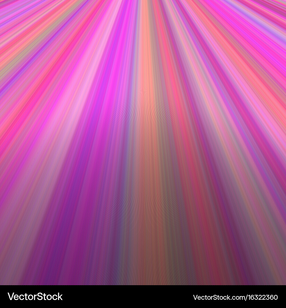 Ray light background - design from lines in pink Vector Image