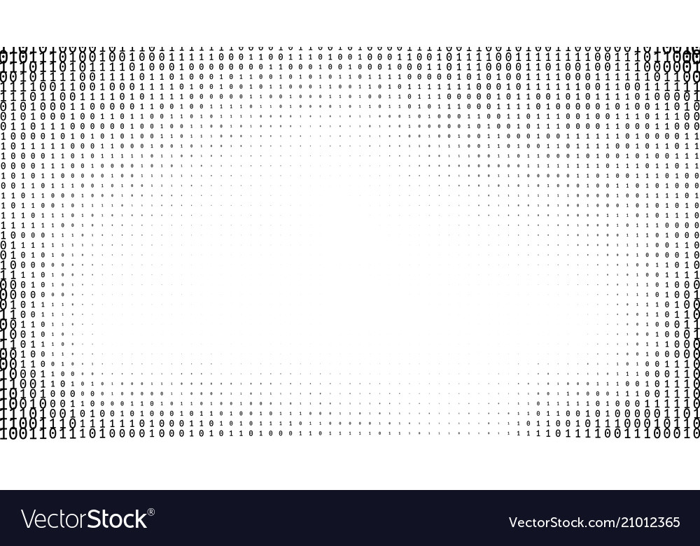 Gradient binary code digits background Royalty Free Vector Gradient binary code digits background Royalty Free Vector
