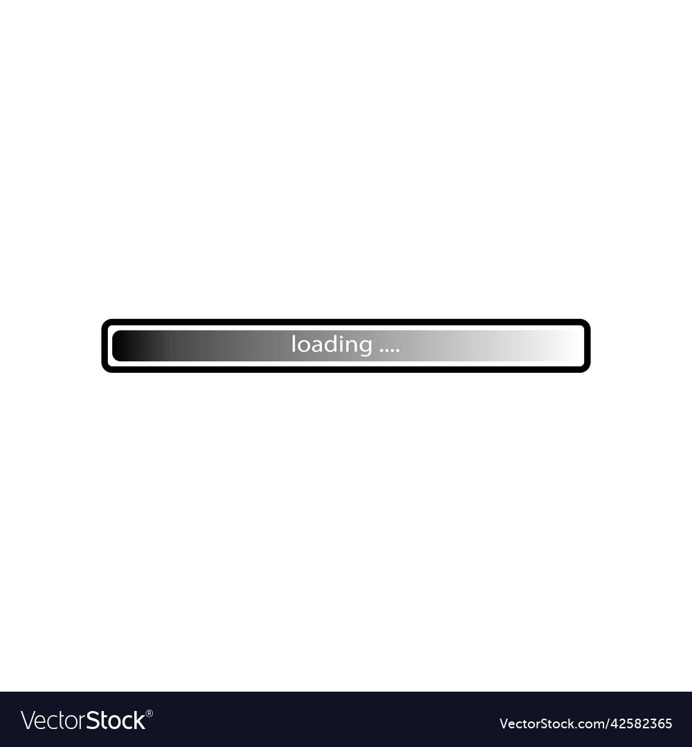 Loading icon Royalty Free Vector Image - VectorStock