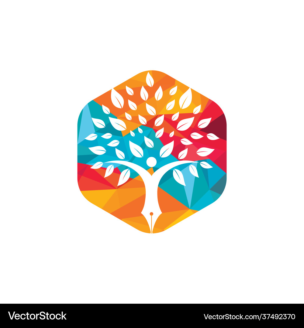 Education insurance and support logo concept Vector Image